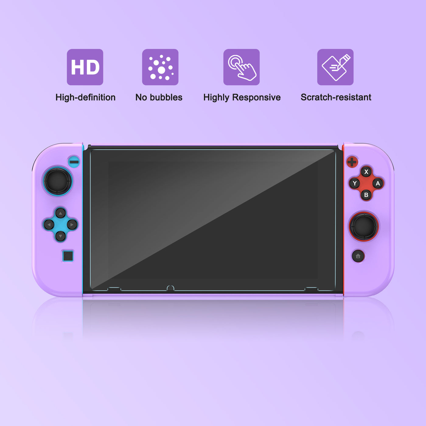 Younik DIY Switch Protective Case, Switch Slim Case for Kids